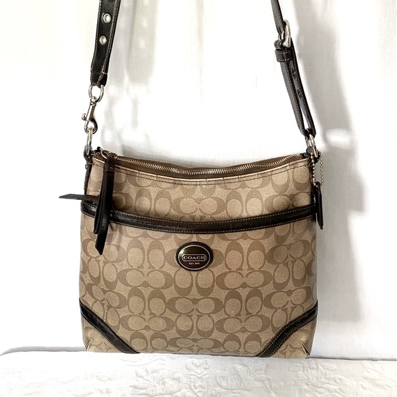 Coach | Bags | Coach Heritage Signature Crossbody | Poshmark